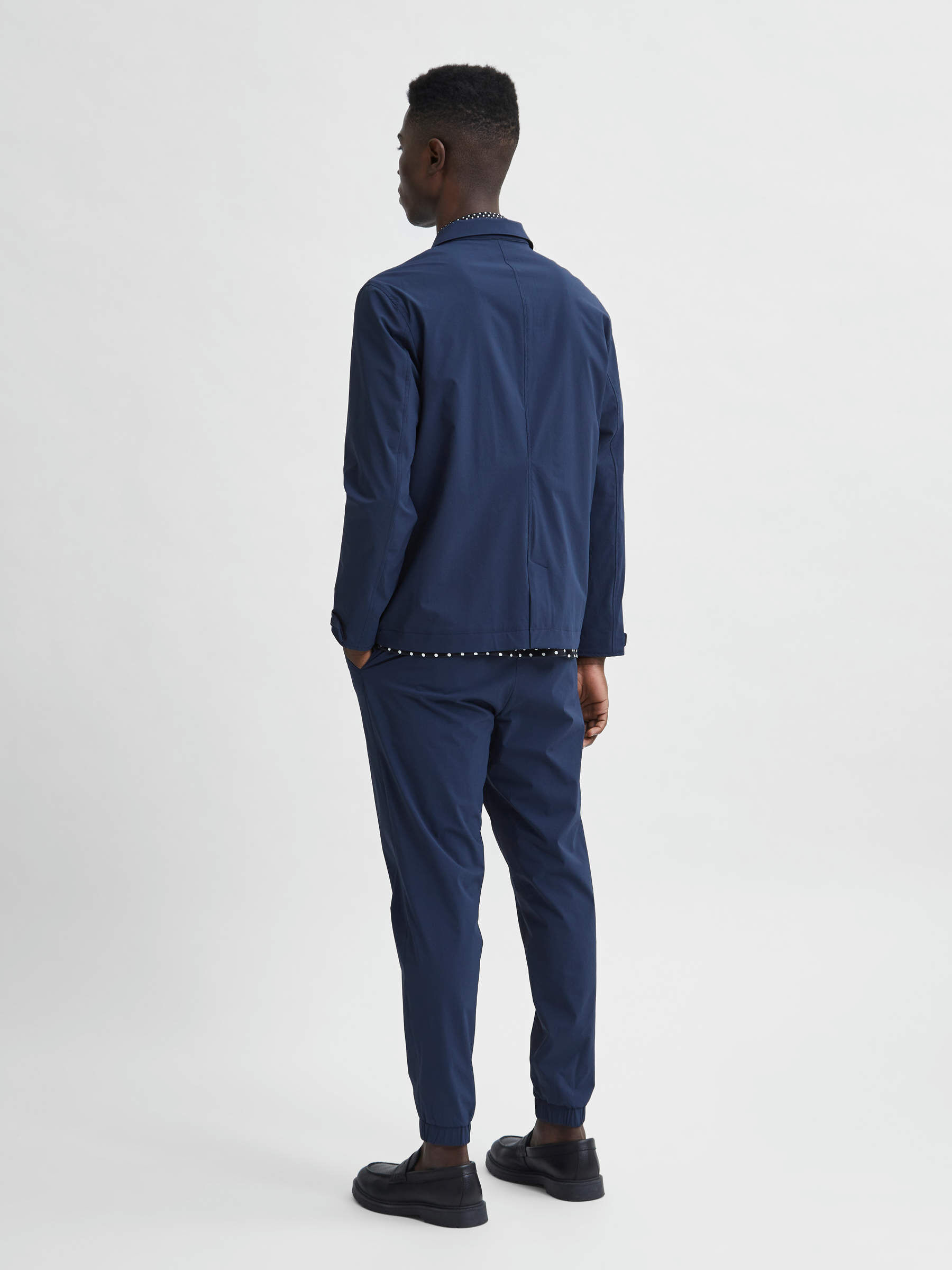 HYBRID STRETCH JACKET | Blue | SELECTED HOMME® HYBRID STRETCH JACKET | Blue | SELECTED HOMME®